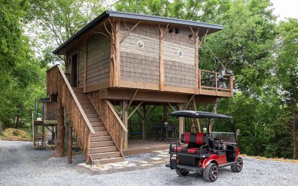 The Ultimate Guide to a Smoky Mountain Getaway at Sanctuary Treehouse ...